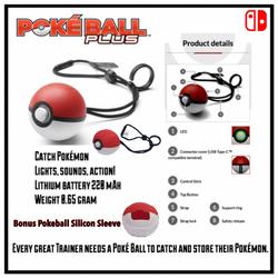 Jual Pokeball / Poke Ball Plus Nintendo Switch Pokemon Let's Go Pikachu ...