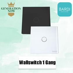 Promo BARDI Smart Wall Switch EU1 Gang PUTIH Saklar WiFi Touch Sentuh ...