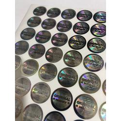 Jual STIKER HOLOGRAM ORIGINAL PRODUCT BULAT 2 CM x 2 CM STICKER SEGEL ...