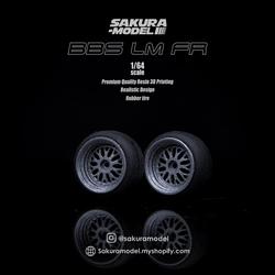 Jual 1/64 Custom Wheels Sakura model Nismo LM-GT1 - White + Decal ...