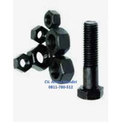 Jual Baut Mur Hex M10x30 Full Drat Baja 8.8 M10 x 30mm Hitam - Kota Palembang - armel mandiri ...