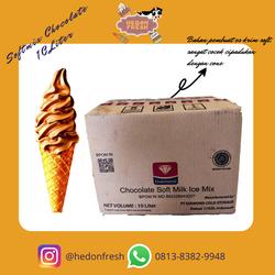 Jual Softmix soft mix ice cream diamond/susu cair diamond 10L bahan es ...