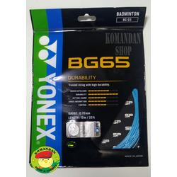 Promo YONEX BG 65 TI JAPAN SENAR BADMINTON ORIGINAL - BLACK - Jakarta ...