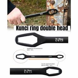 Jual KUNCI PAS RING UNIVERSAL DOUBLE HEAD Wrench Adjustable MULTI SIZE ...