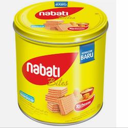 Jual Richeese Nabati Big Rolls 191g-Astor Keju Kaleng-Cemilan-Wafer ...