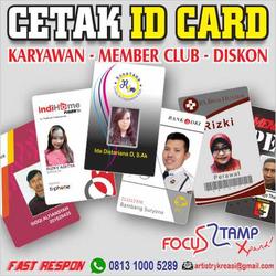 Jual Cetak ID Card 2 Sisi Lengkap dengan Casing dan Lanyard custom ...