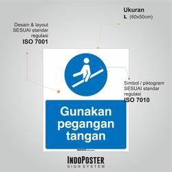 Jual Stiker Safety Sign ANSI Gunakan 3 Titik Tumpu Saat Naik Turun ...