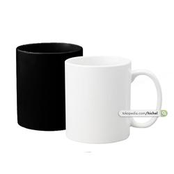 Jual 1PCS GELAS MUG KERAMIK PUTIH/HITAM POLOS COREL 325 ML - Putih, Mug ...