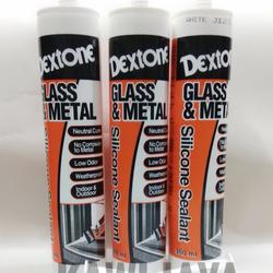 Jual SEALANT DEXTONE Lem Kaca Silicone Tabung 300 ML 300ML Clear Bening - Jakarta Barat - Cahaya ...