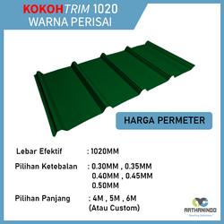 Jual Spandek/Atap Trimdeck/Bluescope Warna/Kokohtrim Warna - 0.45MM ...