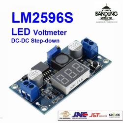 Jual [CNC] LM2596 DC-DC ADJUSTABLE STEP DOWN 4-40V to 1.3-37V LED VOLTMETER - Kota Bandung - CNC ...