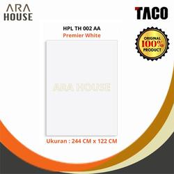 Jual HPL TACO TH 002 AA PREMIER WHITE MURAH BERKUALITAS - Kota Bekasi - Deko Bangunan | Tokopedia