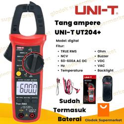 Jual Tang Ampere UNI-T UT204+ AC/DC True RMS Clamp Meter UT-204+ - Jakarta Barat - didutstore ...