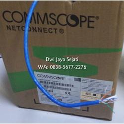 Jual Kabel LAN AMP Commscope Blue Cat 6 Meteran LAN UTP Cat6 Original ...