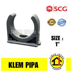 Jual Klem Pipa 1/2” inch SCG/Pipe Clip 1/2 in Pvc/Bracket Pipa/Pipe ...