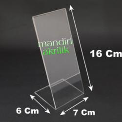 Jual display akrilik menu meja A5 - Jakarta Barat - Mandiri Akrilik ...