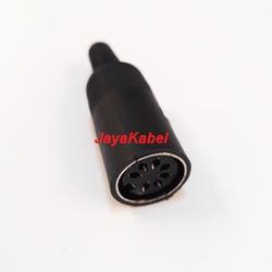 Jual MIDI DIN 8 8P 8Pin P Pin Male Connector Konektor Cable Kabel Type ...