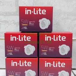 Jual LAMPU SPOTLIGHT INLITE IN-LITE 5W 5 W 5WATT 5 WATT INDC232 - Putih ...