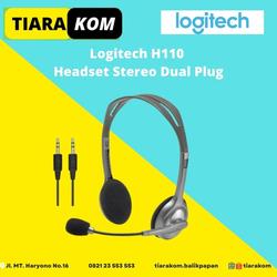 Promo Logitech H110 Headset Stereo Dual Plug - - Logitech Official ...