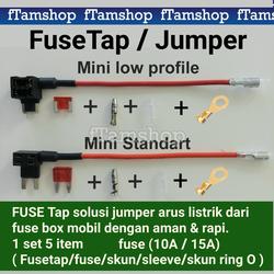 Jual Soket Fuse Tap Sekring Jumper Kabel Positif via fuse box motor ...