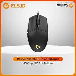 Jual Mouse Logitech G102 RGB v2 Lightsync Black/White G 102 - Hitam - Kab. Sleman - StarComp ...