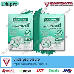 Promo DIAPRO UNDERPAD Size XL (60x90cm) isi 10 (Popok Alas) - Jakarta ...