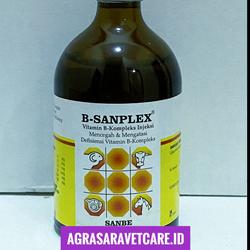 Jual B SANPLEX Injeksi 100 ml - Vitamin B Kompleks Hewan Bsanplex Sanbe ...