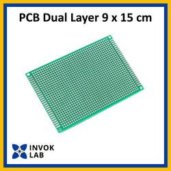 Jual Prototype PCB BESAR Dobel Dual Layer Thru Hole Lubang Bolong ...