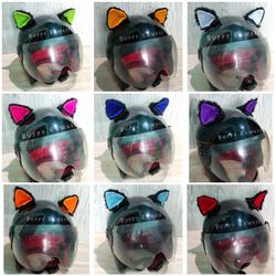 Jual accesories helm kuping FOX kucing helmet nekomimi cat ear ...