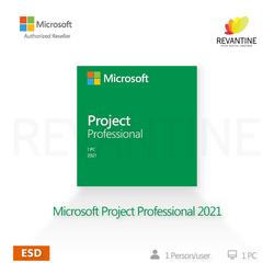 Promo Microsoft Project Professional 2021 | 2019 - Original License ...