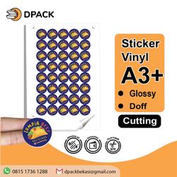 Jual Cetak Stiker Custom A3+ Satuan | Print Sticker Label - Vinyl ...