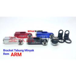 Jual Bracket Tabung Minyak Rem ARM Full CNC Universal - Merah - Kota ...
