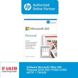 Promo Software Microsoft Office 365 Family 2019 2021 POSA CARD - Kota ...
