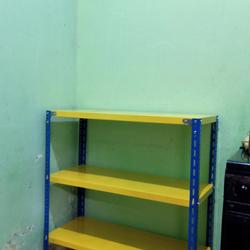 Jual Rak besi siku lubang 3 susun ukuran 120x40x100 cm rak serbaguna ...