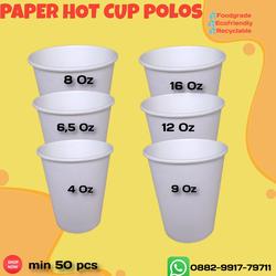 Jual Paper Hot Cup Gelas Kertas 6,5 oz 9 oz 8 oz 12 oz 16 oz POLOS - 9 oz 210ml - Jakarta Utara ...