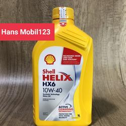 Jual Oli Original Barcode scan Shell Helix HX6 10W-40 SN Plus 4ltr ...