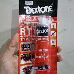 Jual DEXTONE RED SILICONE 70GRAM - LEM RED SILIKON 70 GRAM TAHAN PANAS ...