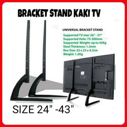 Promo Stand kaki tv bracket tv braket tv 24 32 42 43 50 55 60 65 70 inch - stand 24"-43 - Kota ...