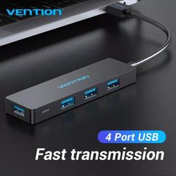 Jual vention hub usb 3.0 4 port ultra slim dengan power supply - CHL USB 3.0, 15cm - Kota ...
