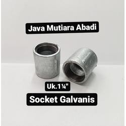 Jual SOK BESI GALVANIS 1 INCH / SOCKET DRAT DALAM BESI GALVANIS - Kab ...