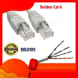 Jual Kabel LAN UTP cat 6 BELDEN USA 100 meter /belden cat6 100meter/belden - GREY (Abu-Abu ...
