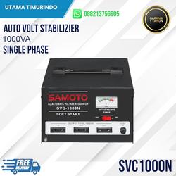 Jual SAMOTO Digital Stabilizer Listrik Single Phase 1000VA Stabiliser ...