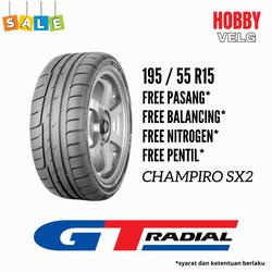 Jual Ban Semi slick GT champiro SX2 195 55 R15 - Kab. Tangerang - JS ...