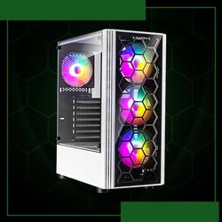Jual Casing Raptor Black Strike 1652 Free 3 Fan RGB ATX - Hitam, 3 FAN ...