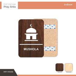 Jual papan tanda logo mushola - Putih - Kota Bandung - INPI HOUSE ...