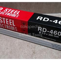 Jual KAWAT LAS (AWS E-6013) RD460 4mm X 400mm, NIKKO STEEL (1DUS = 5KG) - Kota Surabaya - All ...