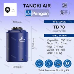 Jual Toren Tandon Tangki Air 650 Liter Tb70 Penguin - Kab. Tangerang ...
