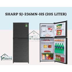 Promo Sharp Kulkas 2 Pintu SJ-236MN-HS Kirei Series Dark Silver ...