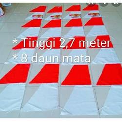 Jual Bendera Umbul umbul Merah Putih/Bendera Umbul umbul 8mata - merah putih - Kab. Boyolali ...