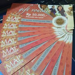 Jual Voucher MAP pecahan 50 ribu. - Kota Surabaya - JEJE HAPPY SHOP ...